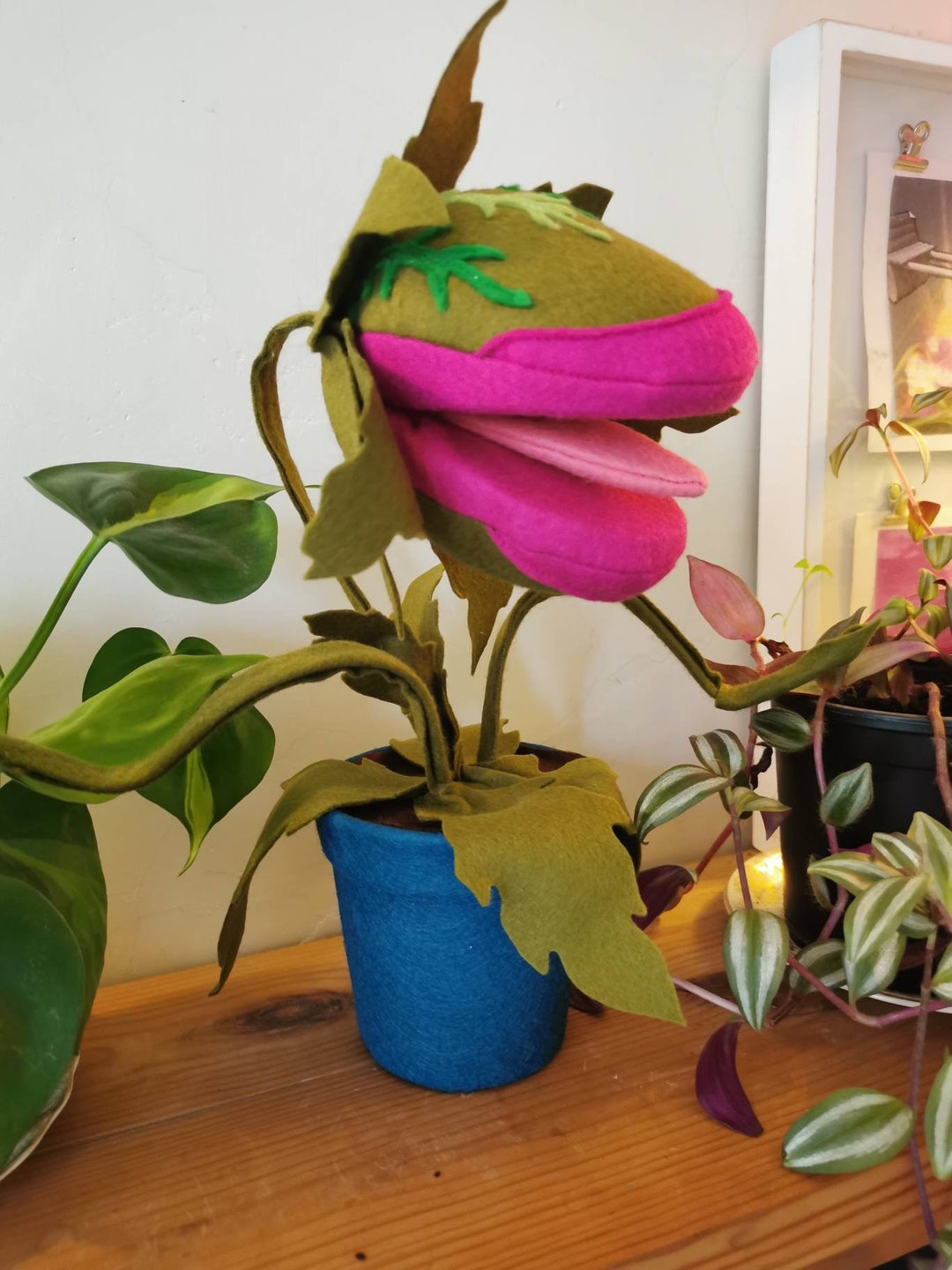 Felt Audrey 2. Little Shop of Horrors Audrey 2. Audrey Two Model in a ...