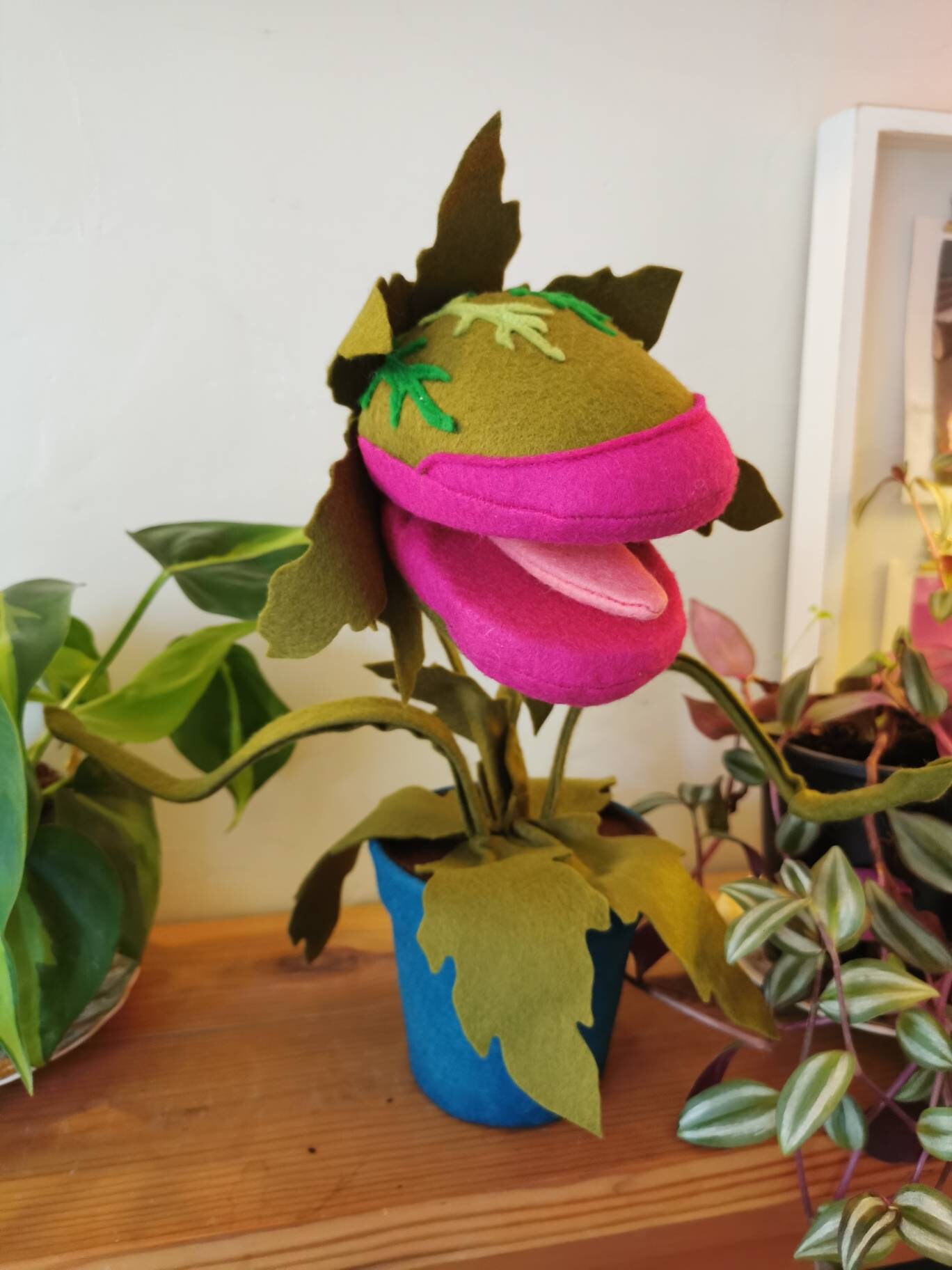 Felt Audrey 2. Little Shop of Horrors Audrey 2 Puppet. Audrey | Etsy UK