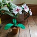 Orchid Felt Orchid Orchid Houseplants Faux Flowers - Etsy