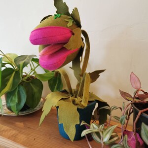 Felt Audrey 2. Little Shop of Horrors Audrey 2. Audrey Two Model in a ...