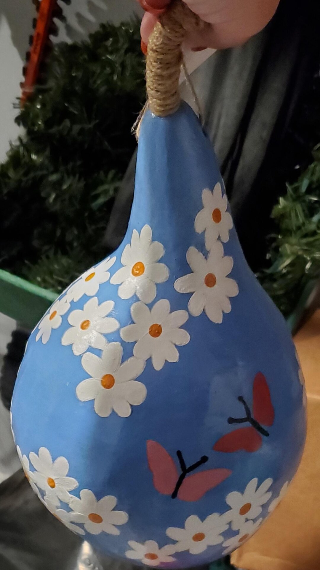 Daisy Gourd Birdhouse - Etsy