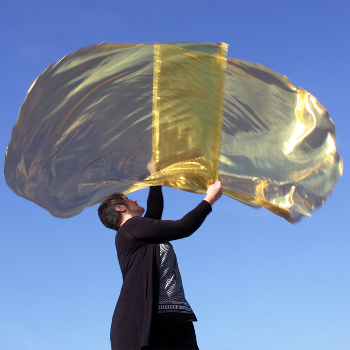 METALLIC Worship Flags / Catch the Fire Worship Flags / Single Layer ...