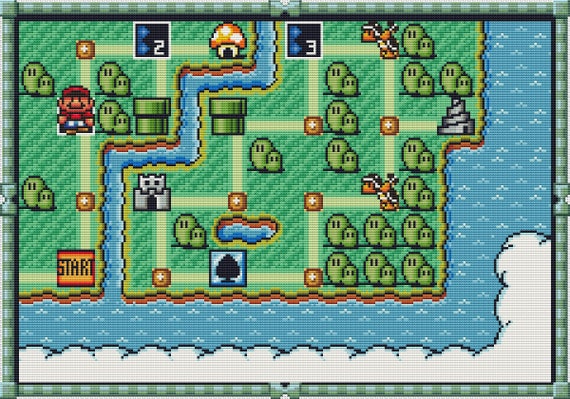 Mario 3 World Map