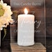 In Loving Memory Wedding Sign Memorial Candle Holder Wedding Memorial ...