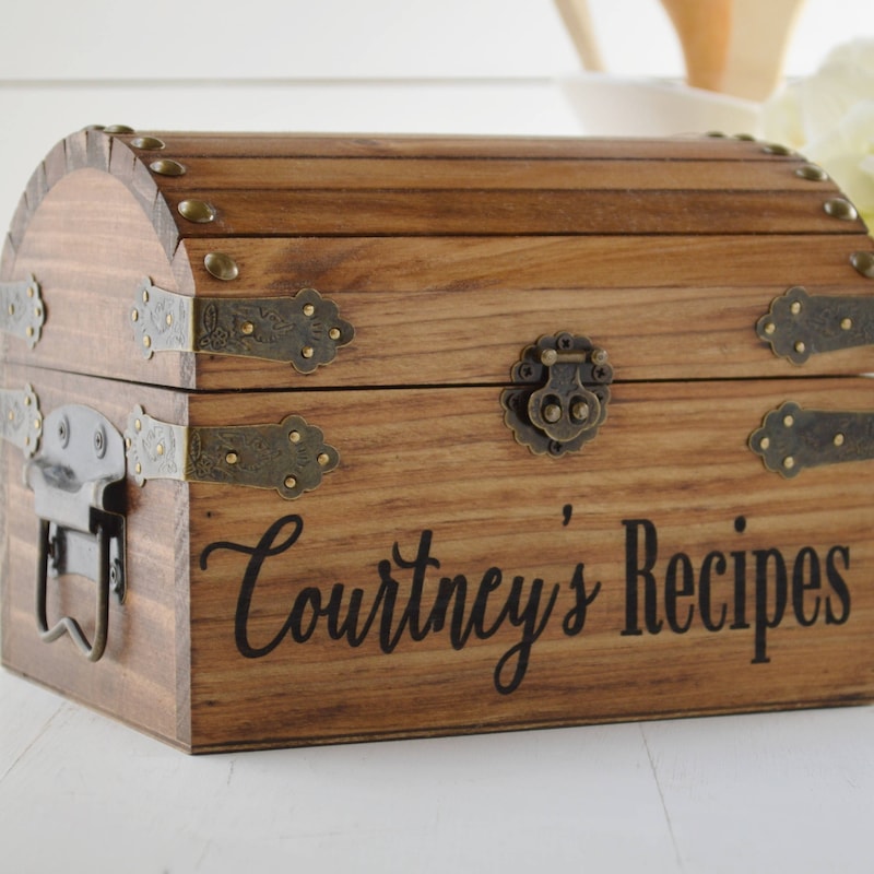 Recipe Cards and Large Box - Etsy
