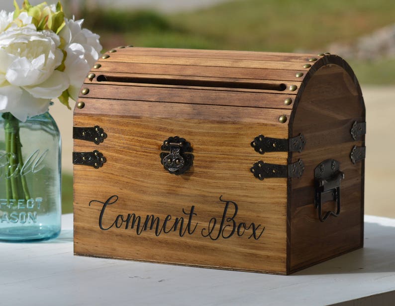 Comment Box Guest Comment Box Suggestion Box Church - Etsy