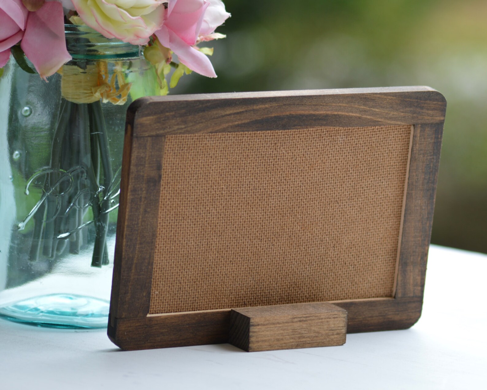 Framed Chalkboard Wood Chalkboard Rustic Wedding Chalk Board | Etsy