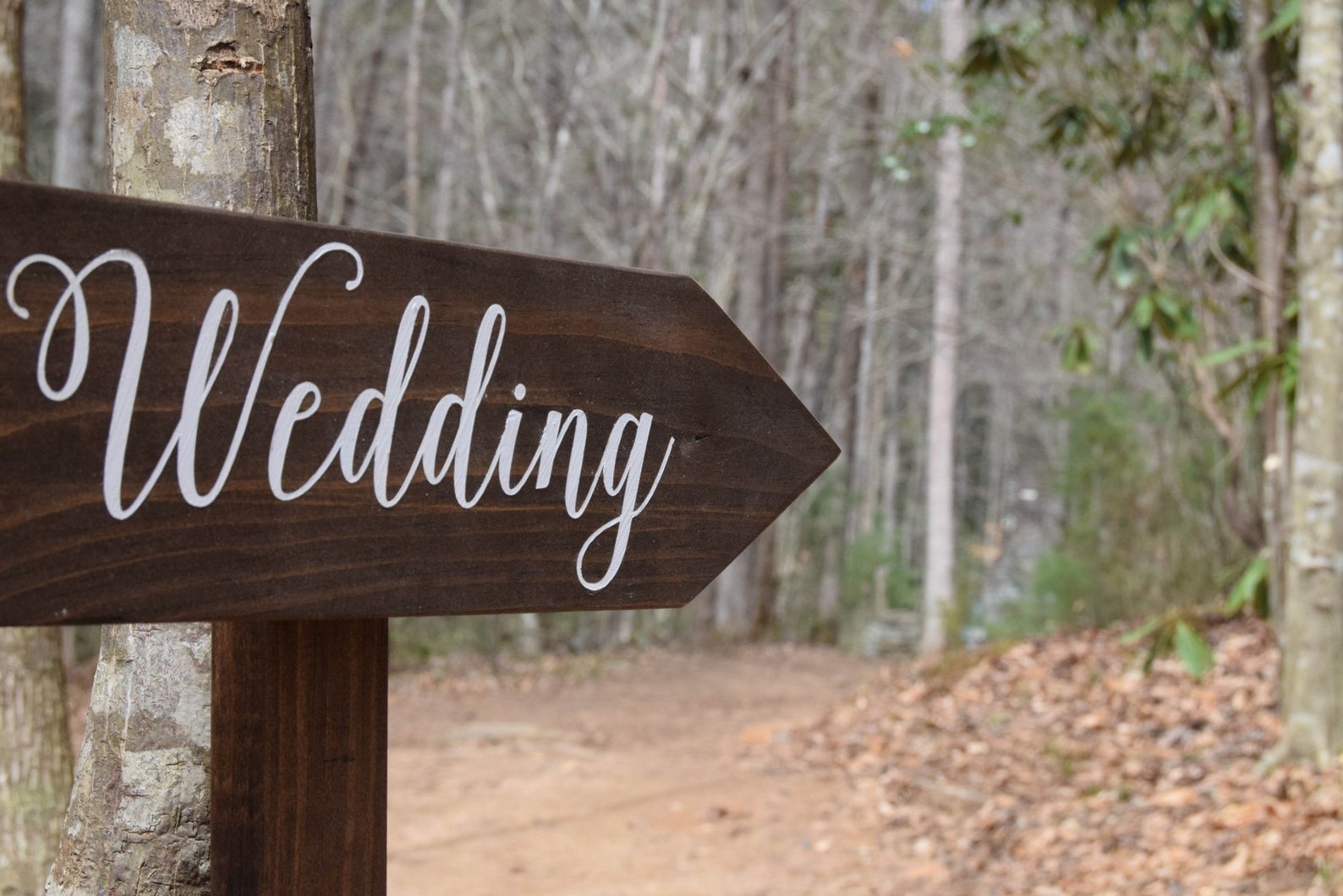Rustic Wedding Directional Signs Wood Wedding Arrow Sign and - Etsy