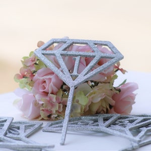 Engagement Table Numbers, Diamond Shaped Table Numbers, Geo Wedding ...