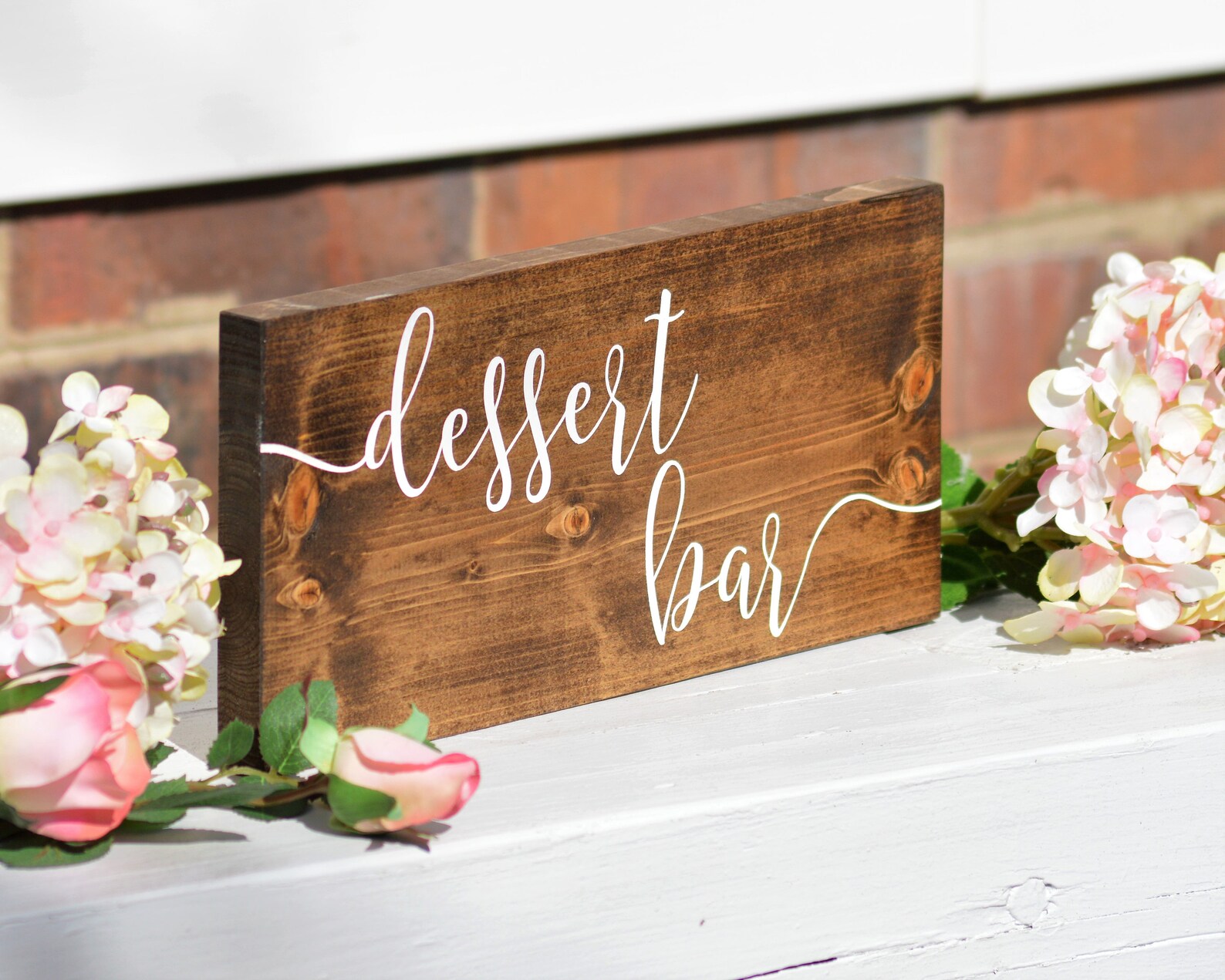 Dessert Bar Sign Wood Dessert Sign Wedding Dessert Table Sign | Etsy