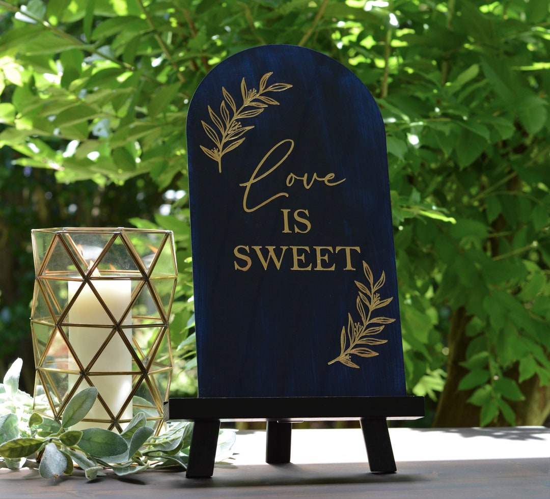 Love is Sweet Sign Dessert Table Sign Please Take A Treat Sign Candy ...