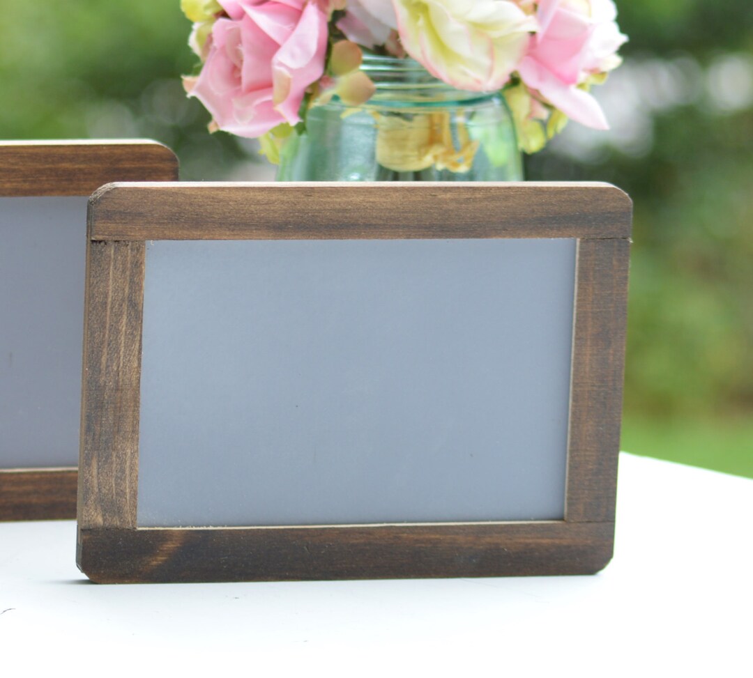 Framed Chalkboard, Wood Chalkboard, Rustic Wedding Chalk Board Sign - Etsy