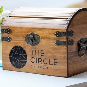 Church Offering Box, Tithe Box, Church Collection Box With Lock Option ...