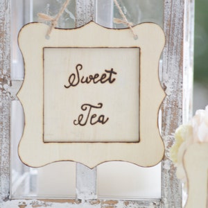 Tea Sign, Signature Drink Sign, Beverage Sign, Wedding Buffet Sign ...