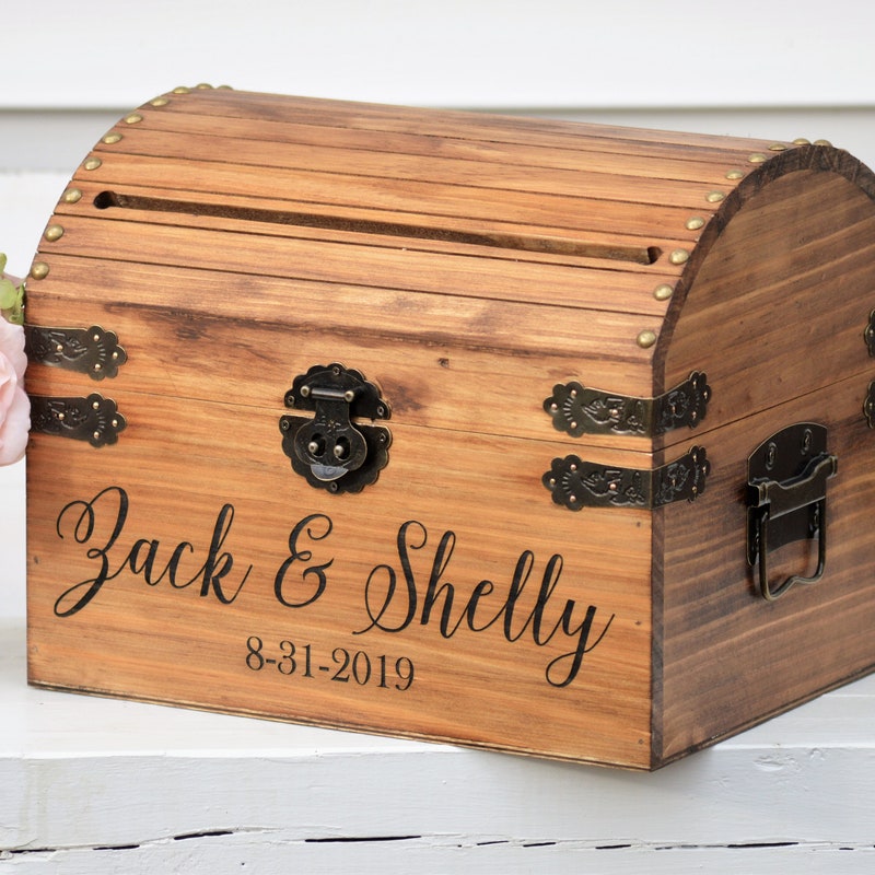 Rustic Wedding Box - Etsy