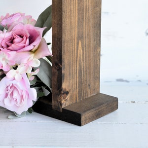 Tall Table Numbers, Rustic Wedding Table Numbers Self Standing, Wedding ...