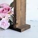 Tall Table Numbers, Rustic Wedding Table Numbers Self Standing, Wedding ...