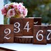 Rustic Table Numbers, Rustic Wedding Table Numbers Self Standing, Boho ...