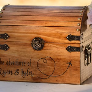 Destination Wedding Theme Card Box, Travel Wedding Themed Decor, the ...
