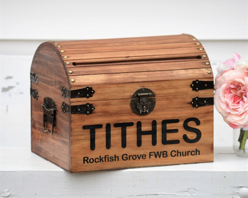 Church Offering Box Tithe Box Church Collection Box With | Etsy UK