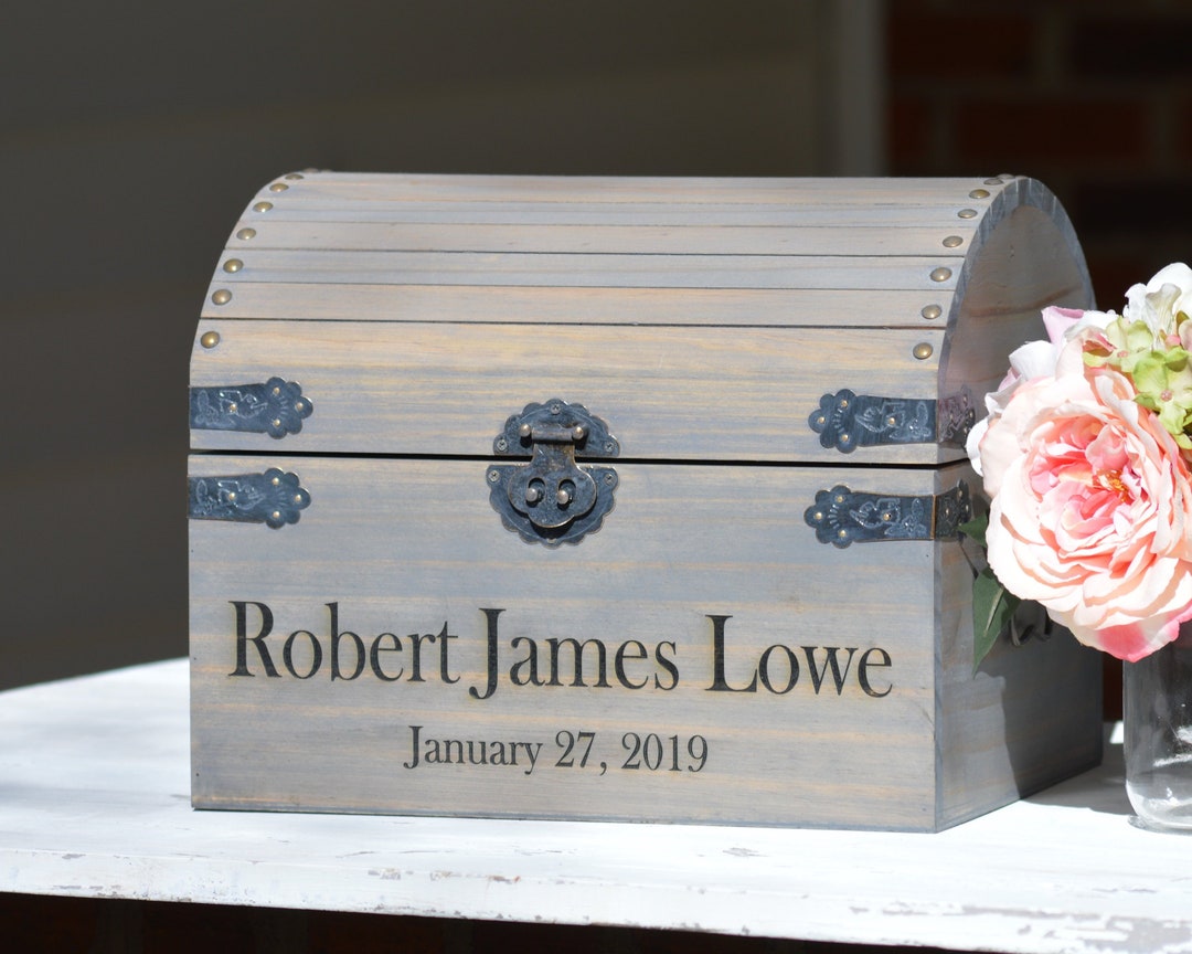 Baby Time Capsule 1st Birthday First Birthday Baby Keepsake Box Small ...