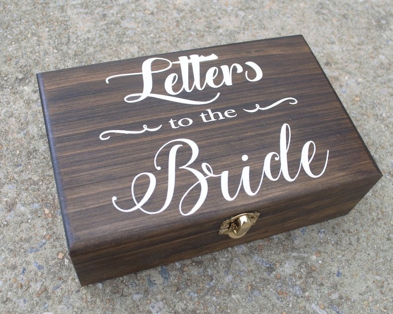 Love Letters to the Bride Bridal Shower Gift Advice to the Bride Box ...