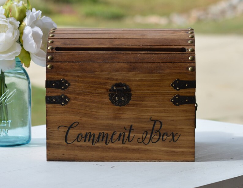 Comment Box Guest Comment Box Suggestion Box Church - Etsy