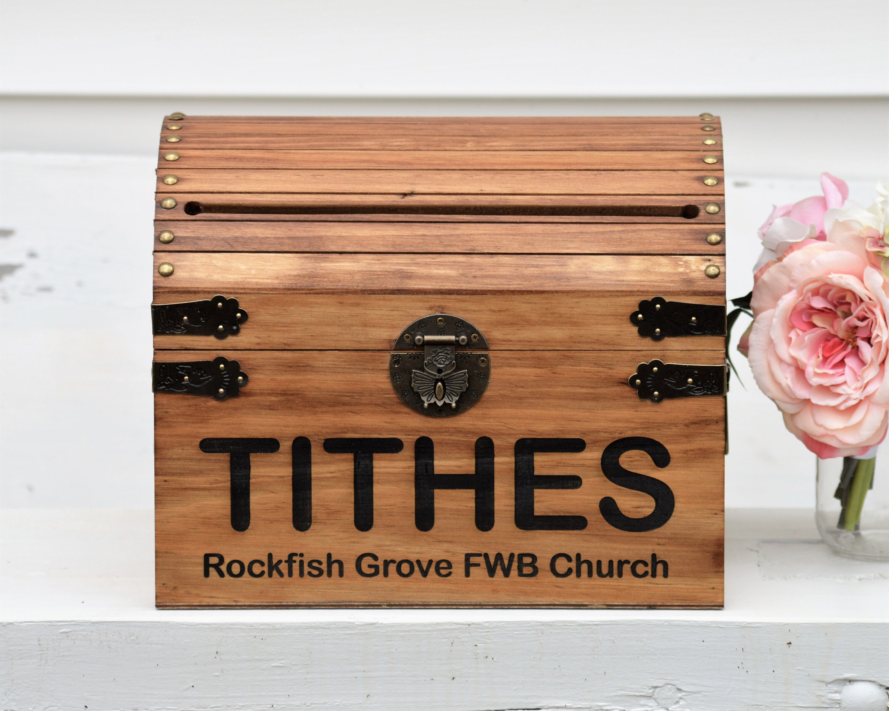 Church Offering Box, Tithe Box, Church Collection Box With Lock Option ...