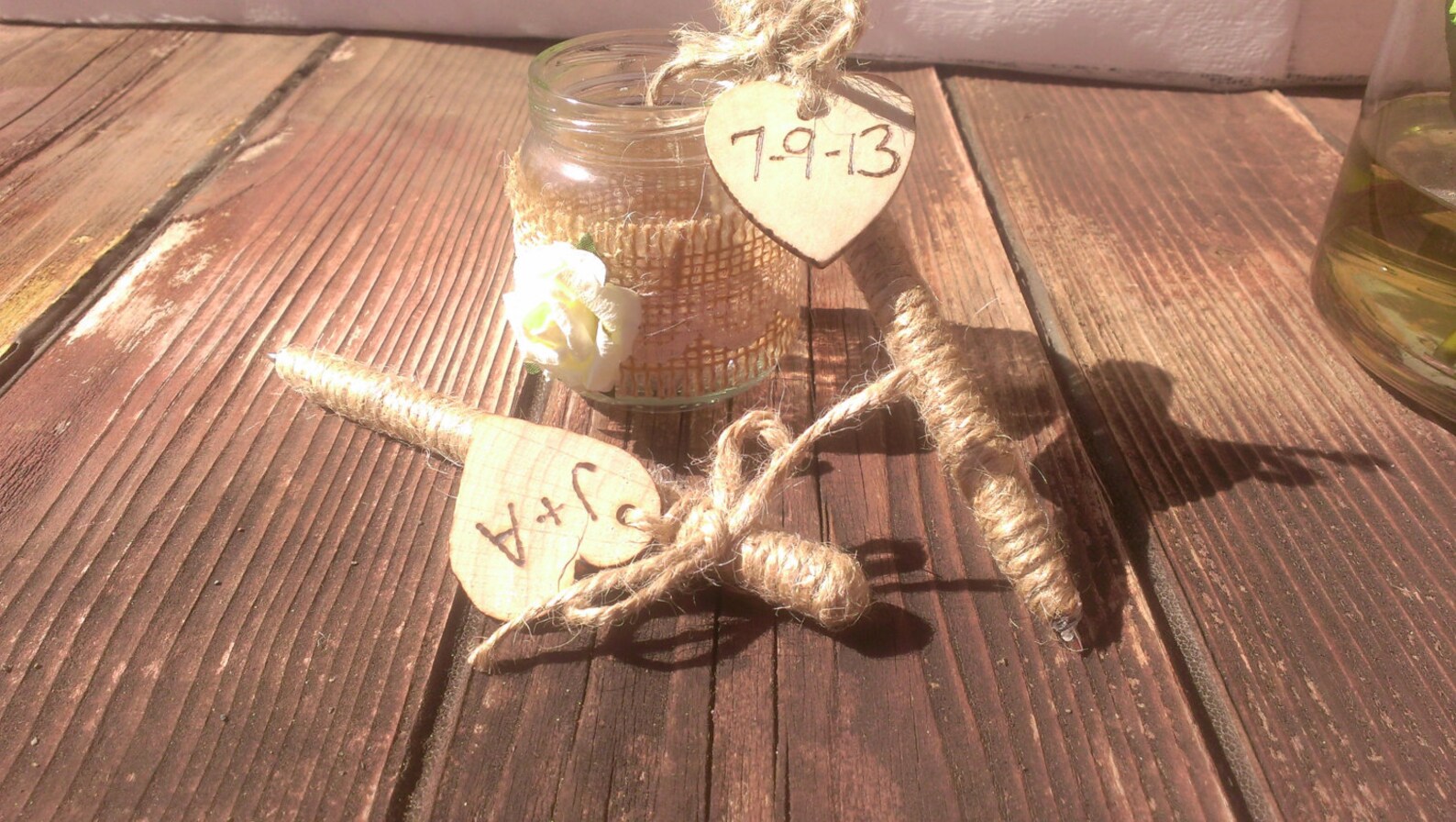 Personalized Rustic Wedding Pen Wedding Guestbook Pens and Pen | Etsy