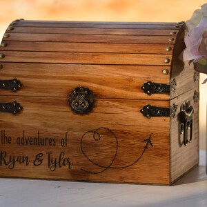 Destination Wedding Theme Card Box, Travel Wedding Themed Decor, the ...