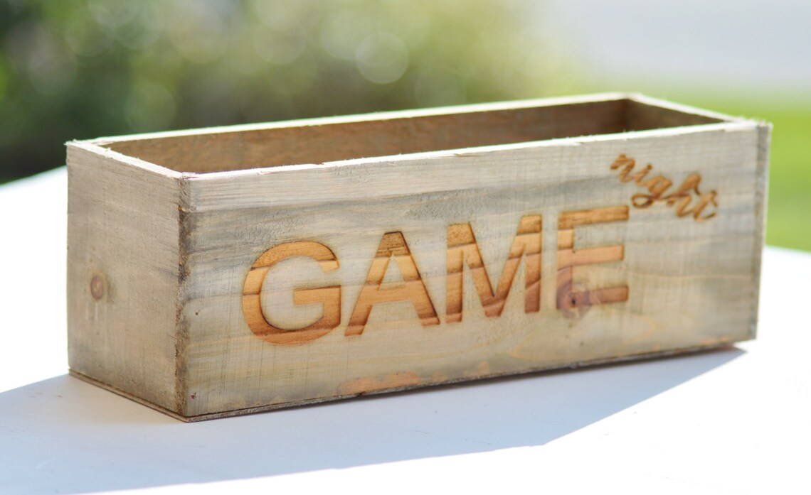 Playing Cards Box Trading Cards Game Box Family Game Night - Etsy