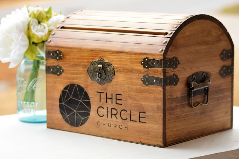 Church Offering Box Tithe Box Church Collection Box With - Etsy Australia