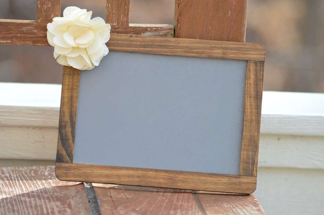 Framed Chalkboard Sign, Wood Chalkboard, Rustic Wedding Chalk Board ...