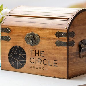 Church Offering Box, Tithe Box, Church Collection Box With Lock Option ...