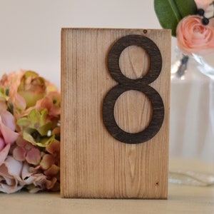 Wedding Table Numbers Rustic Table Numbers Wooden Table Numbers Wood ...