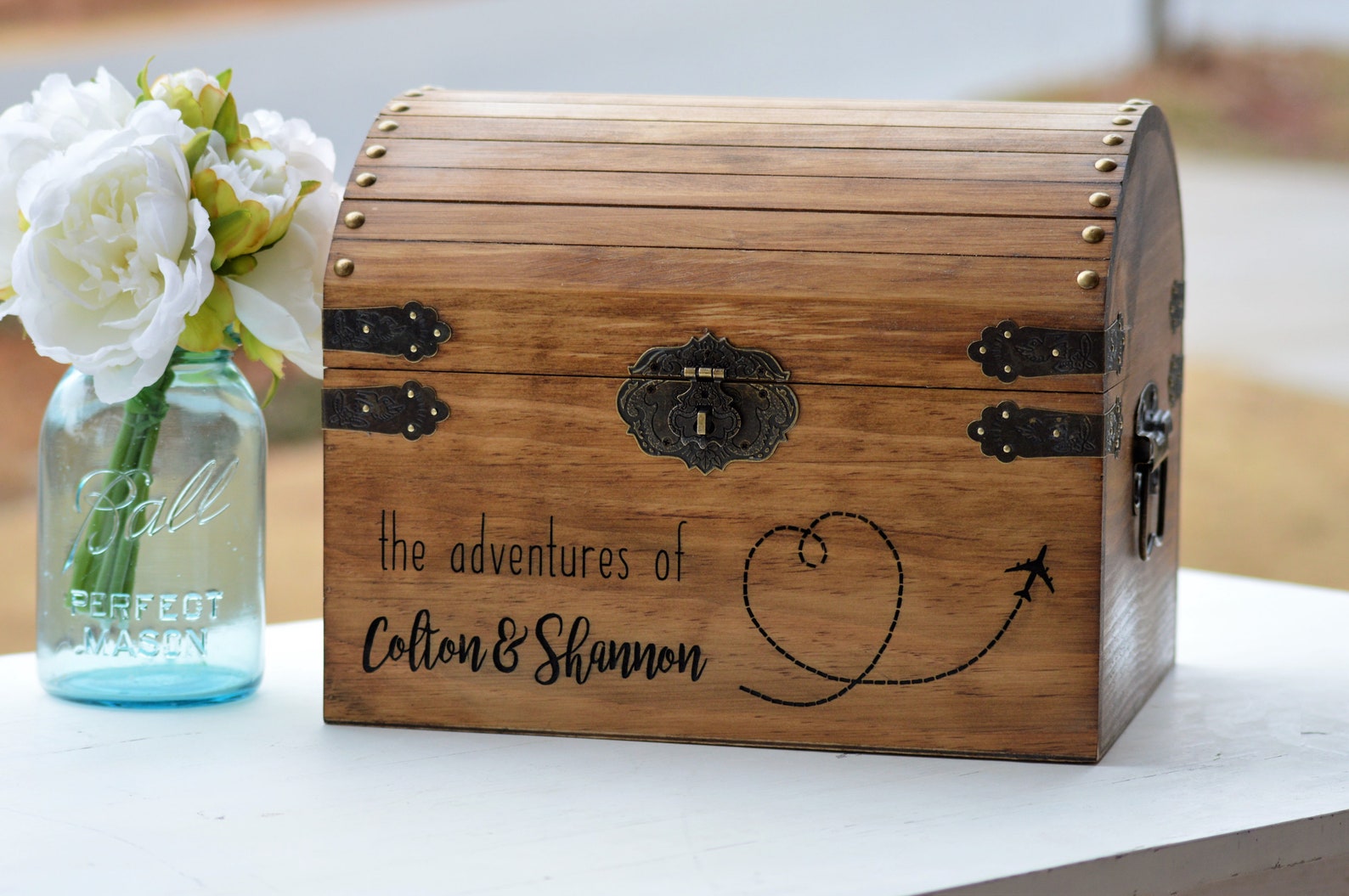 Destination Wedding Theme Card Box, Travel Wedding Themed Decor, the ...