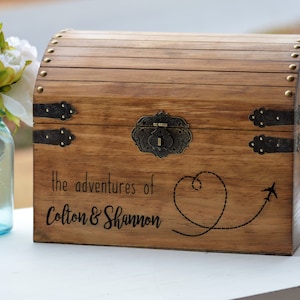 Destination Wedding Theme Card Box, Travel Wedding Themed Decor, the ...