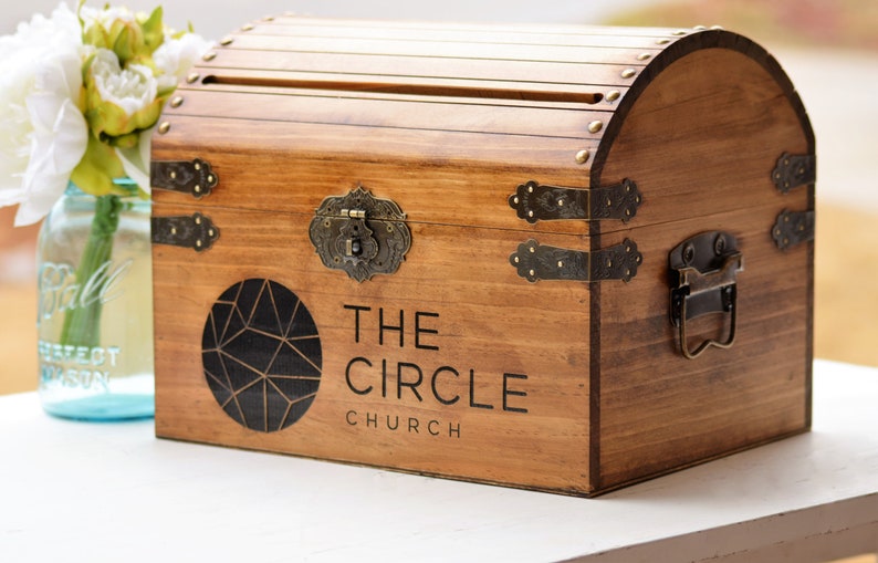 Church Offering Box Tithe Box Church Collection Box With | Etsy Canada