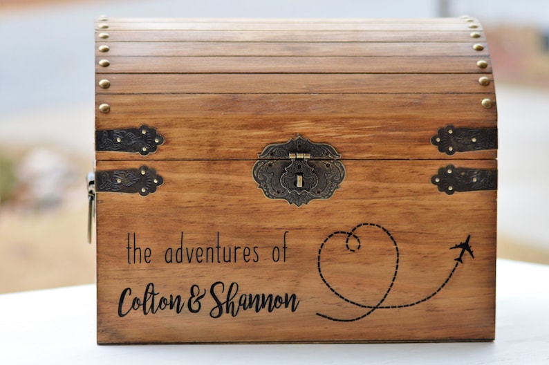 Travel Wedding Theme Card Box Travel Wedding Themed Decor | Etsy