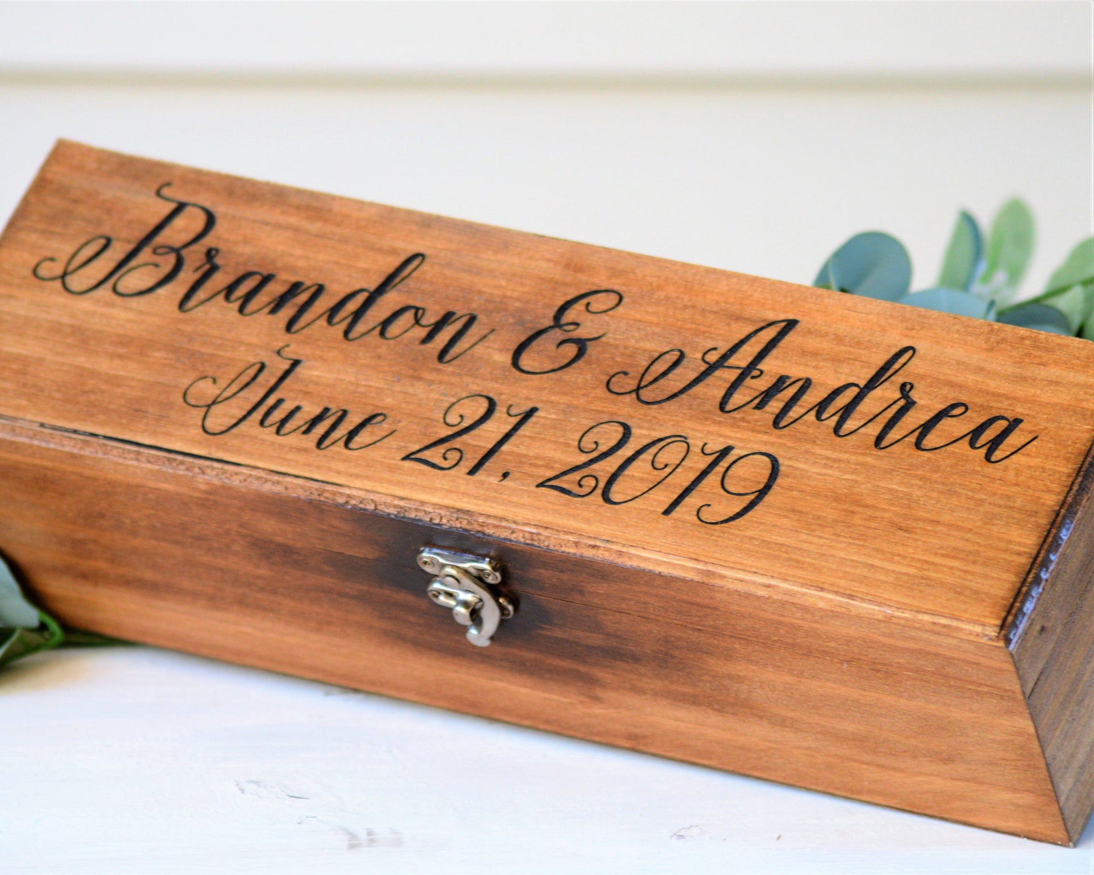 Personalized Wine Box Wedding Wine Box Ceremony Wine Bottle - Etsy