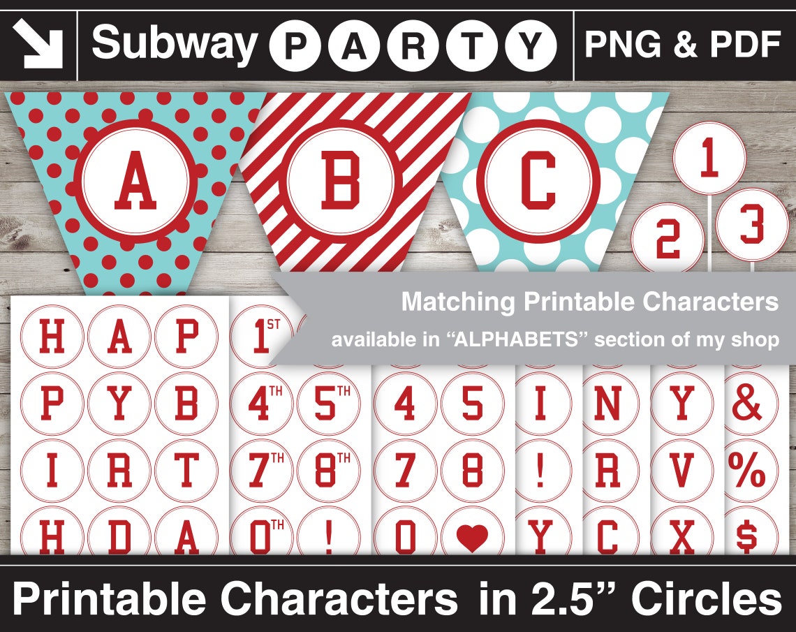 Printable Sock Monkey Birthday Party Banner & Mini Cake | Etsy