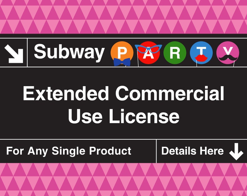 Extended Commercial License for Any of My Graphic Files: - Etsy