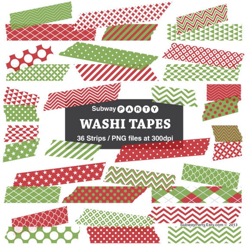 Japanese Green Washi Tape - Etsy