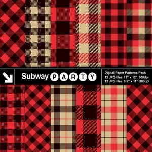 Lumberjack Flannel, Buffalo Check Plaid Red, Black, Khaki Gingham ...