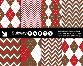 Printable Sock Monkey Birthday Party Banner & Mini Cake Bunting. Brown ...