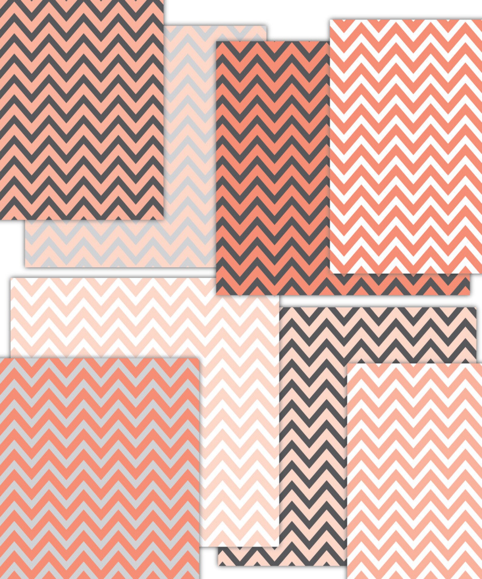 Chevron Overlay for Canva or Insta Background Digital Papers. - Etsy