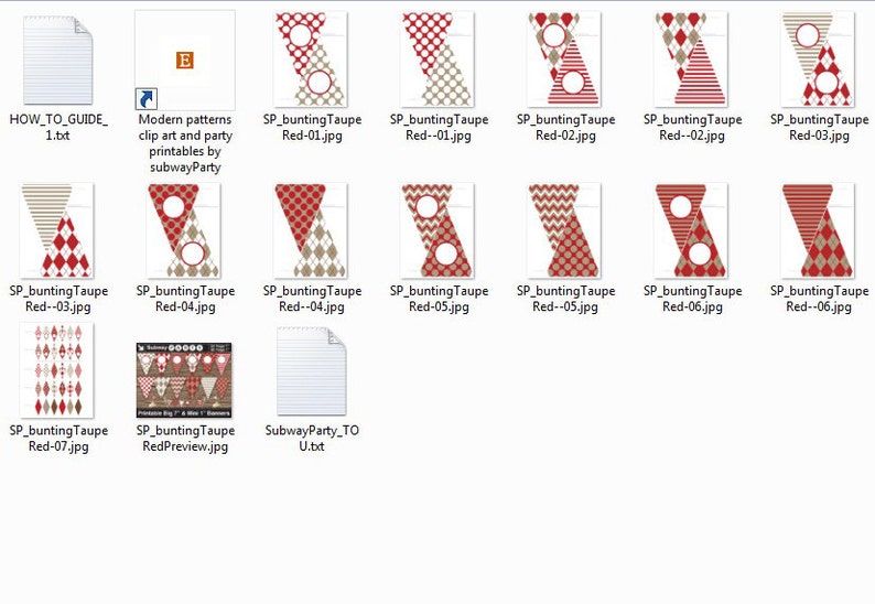 Printable Sock Monkey Birthday Party Banner & Mini Cake Bunting. Taupe ...
