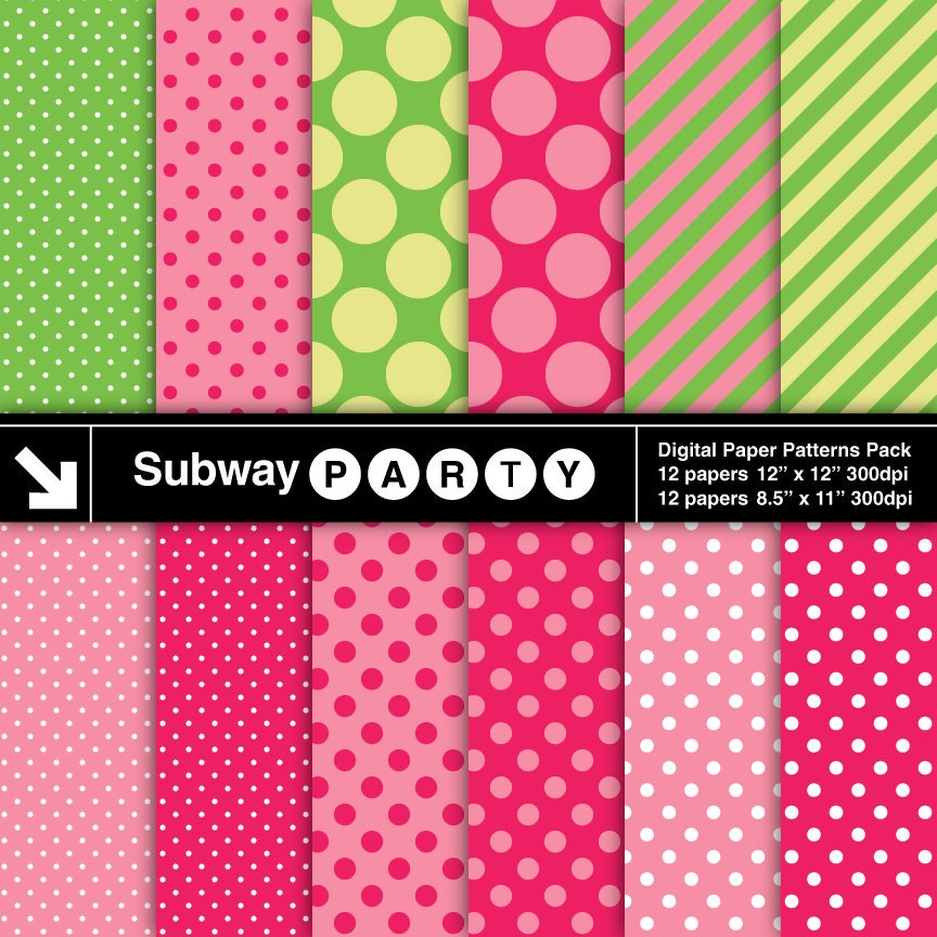 Papercraft Craft Supplies & Tools Polka Dots Quatrefoil Strawberry Pink ...