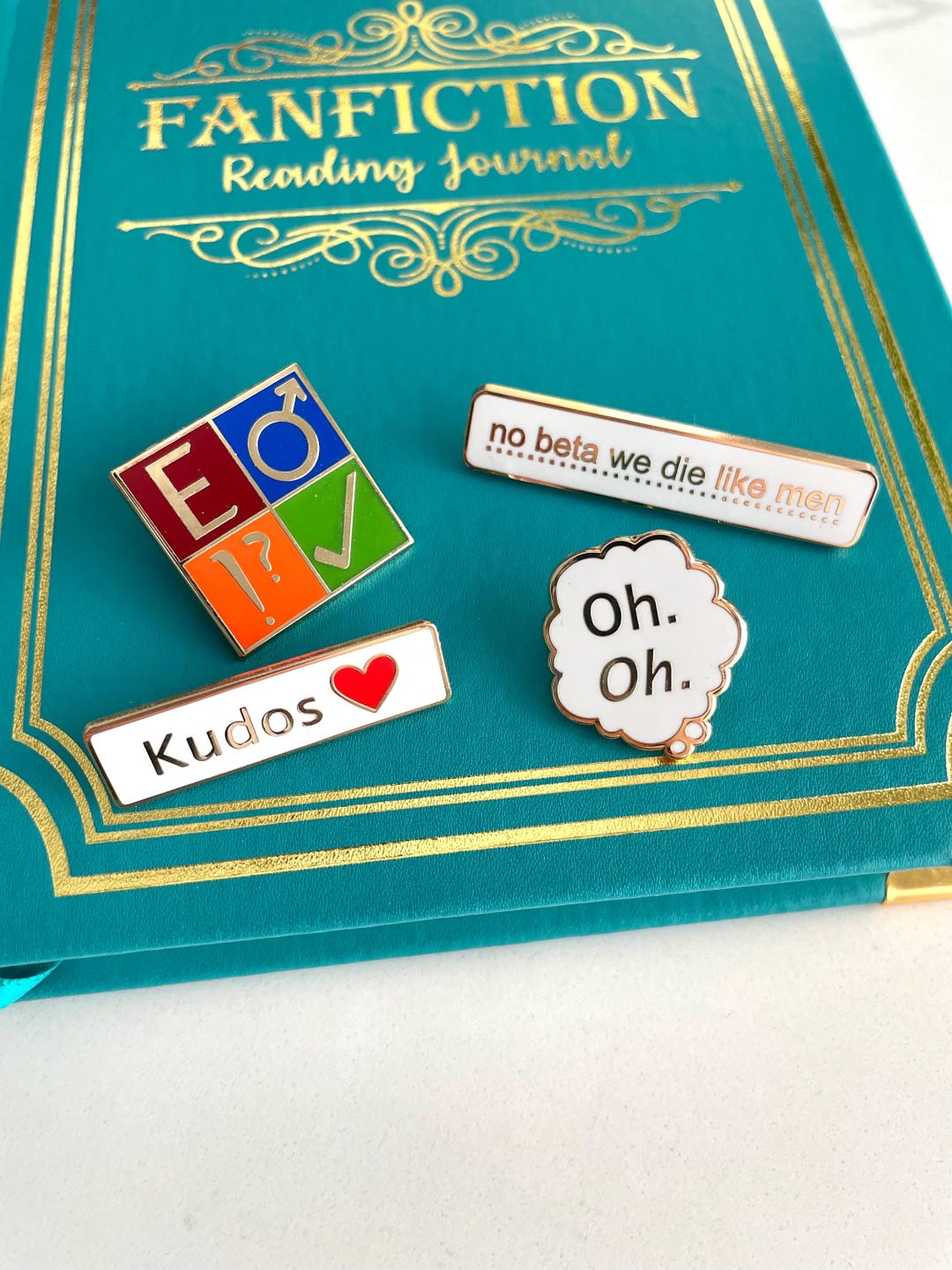 Fanfiction Enamel Pins - Etsy