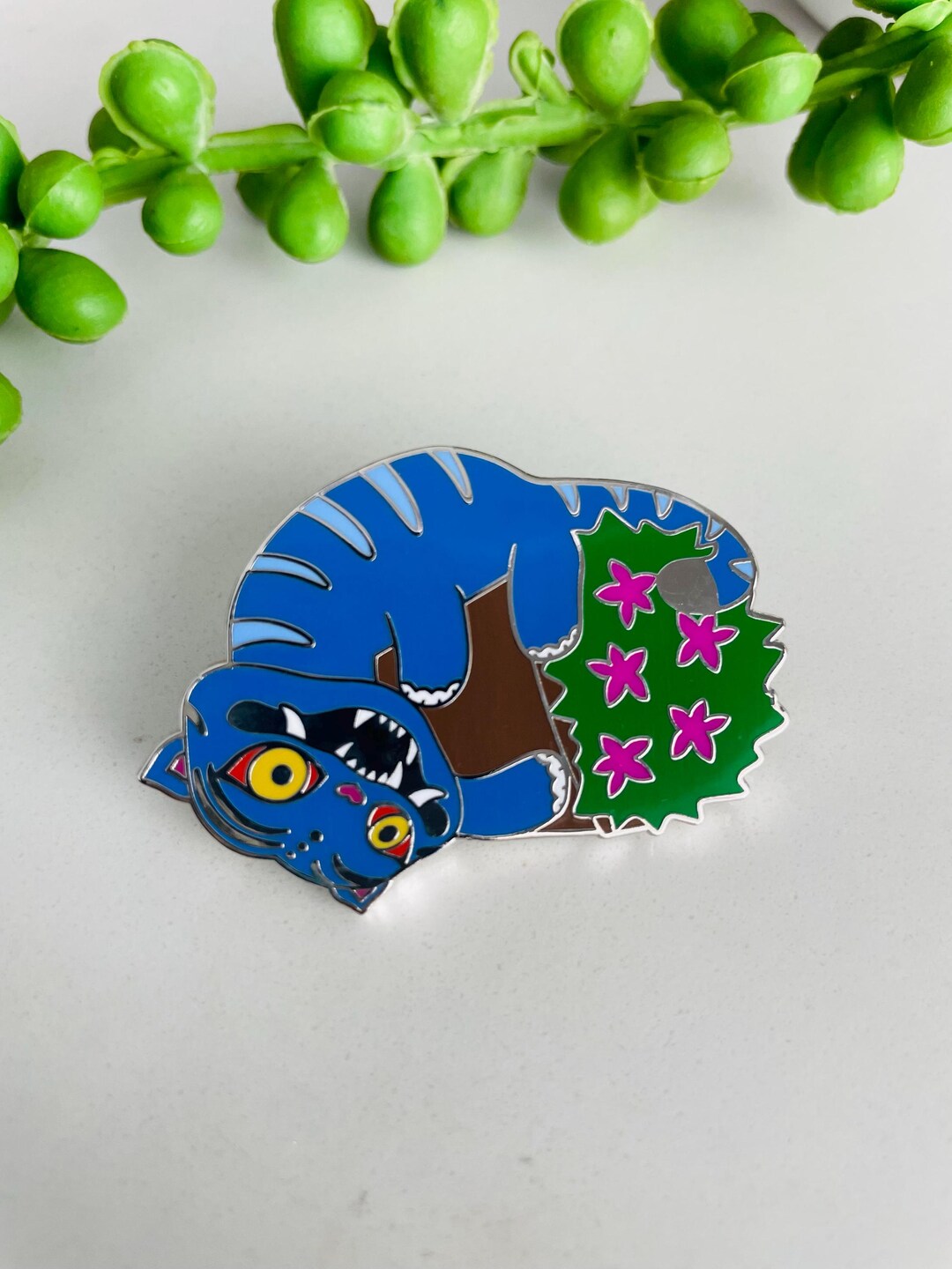 Derpy the Tiger Hard Enamel Pin - Etsy